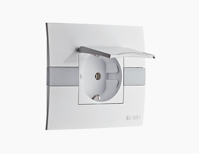 Clamshell Grounded Socket - Mono Electric